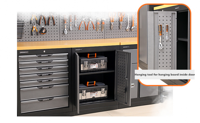 Tools Kit Garage Cabinet Workbench Mechanical Drawer Spare Parts Cabinet