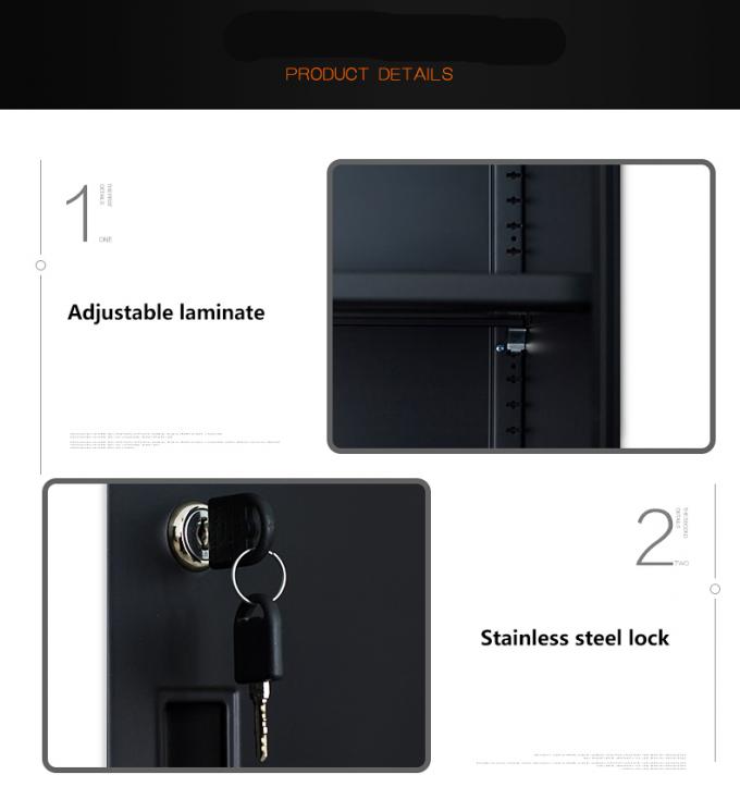 ISO9001 Double Door Filing Cabinet